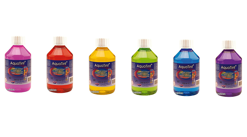 Tinte de agua - Experimenta sobre la mesa de luz